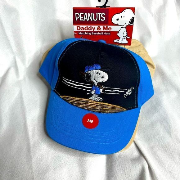 Peanuts | Accessories | Peanuts Daddy Andme Matching Baseball Caps ...